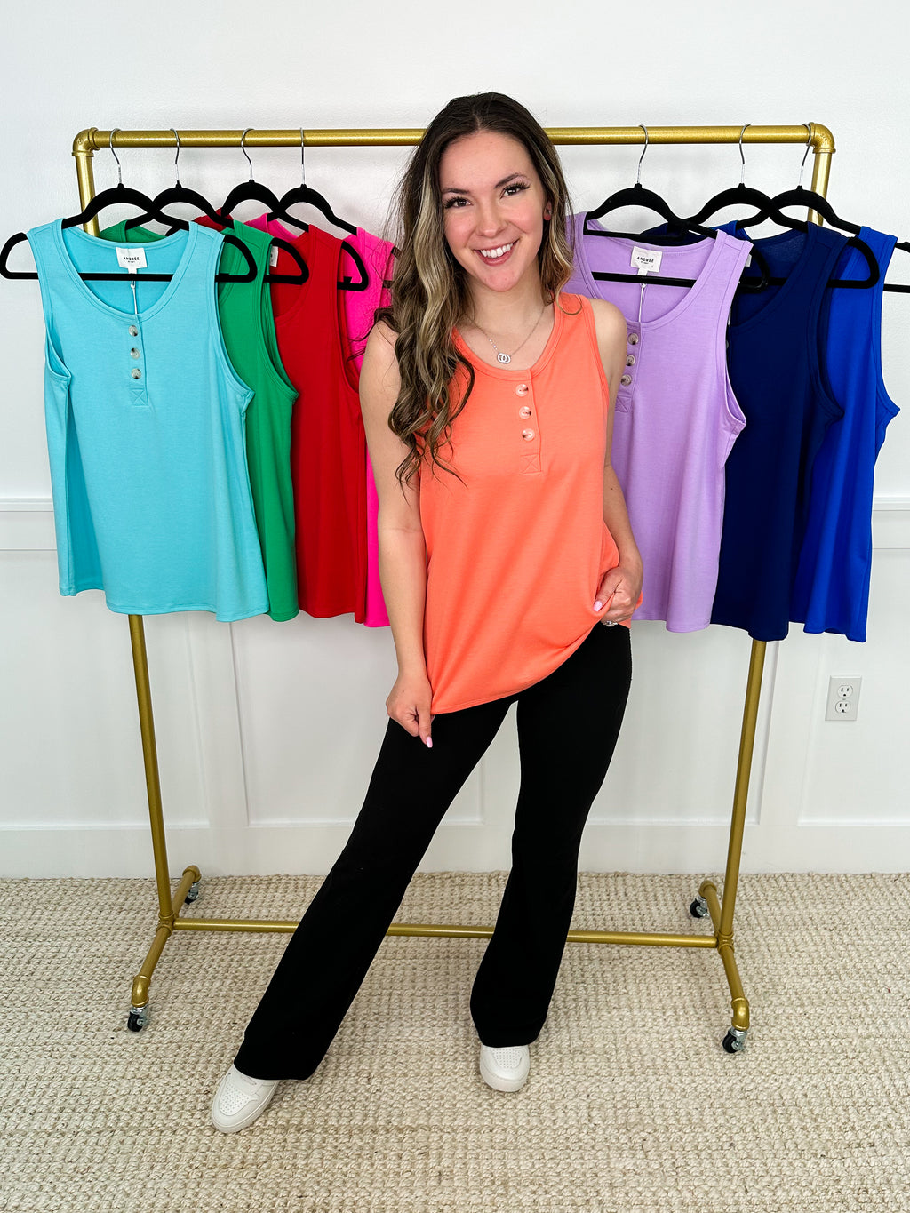 Bringing the Sun Avery Mae Tank Top - 8 colors! – Avery Mae Boutique