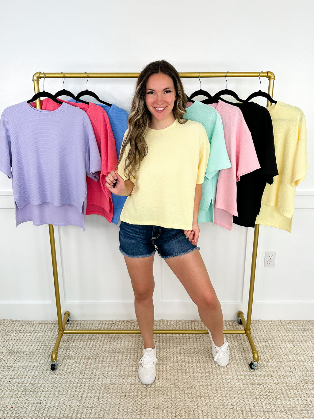 Make You Mine Knit Short Sleeve Avery Mae Top - 8 colors! – Avery Mae Boutique