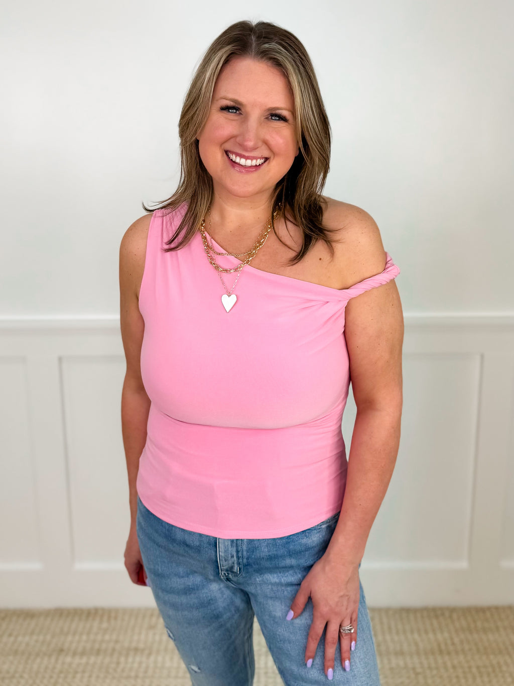 All About the Time Pink Avery Mae Tank Top – Avery Mae Boutique
