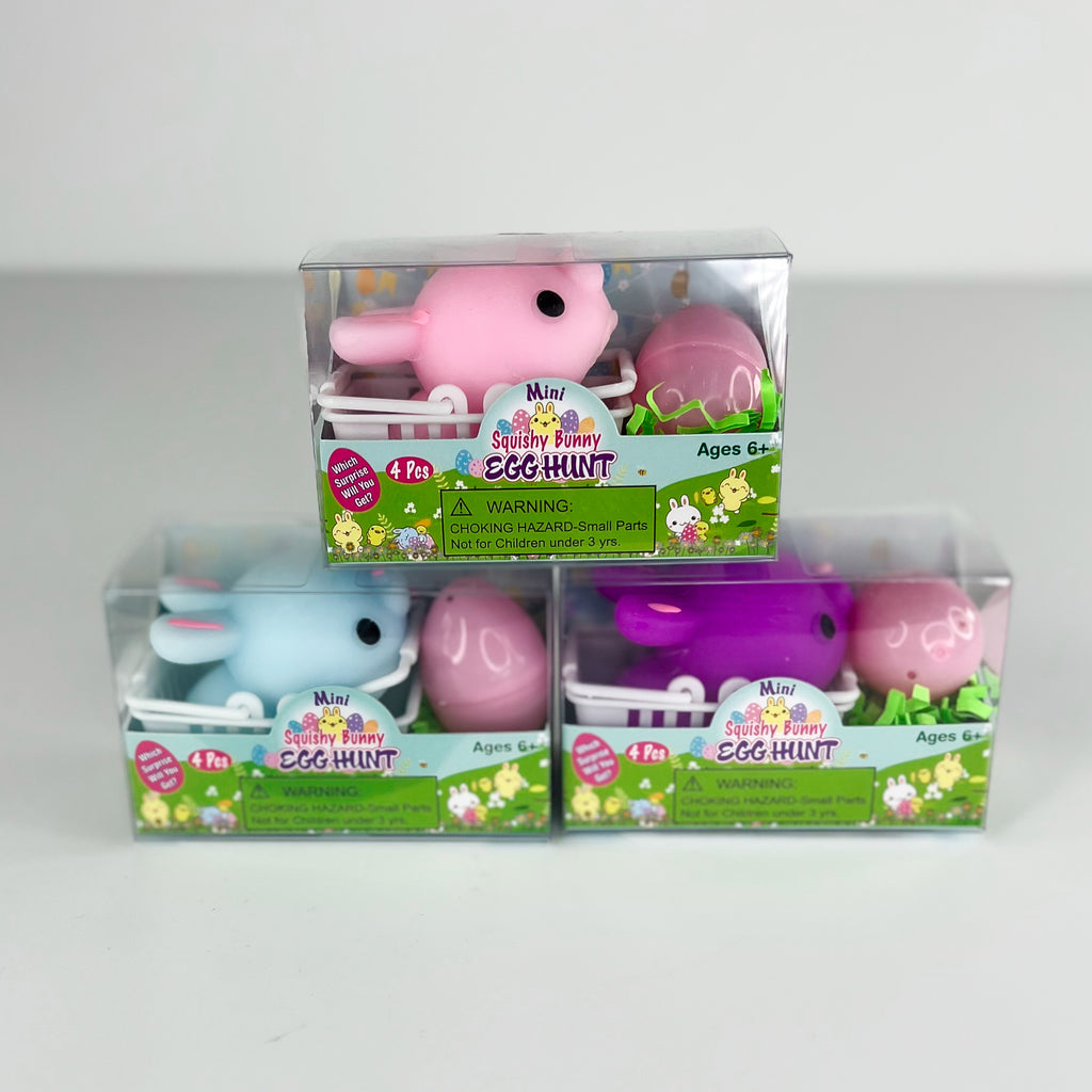 Easter Egg Hunt Bunny Squishy - 3 colors! – Avery Mae Boutique