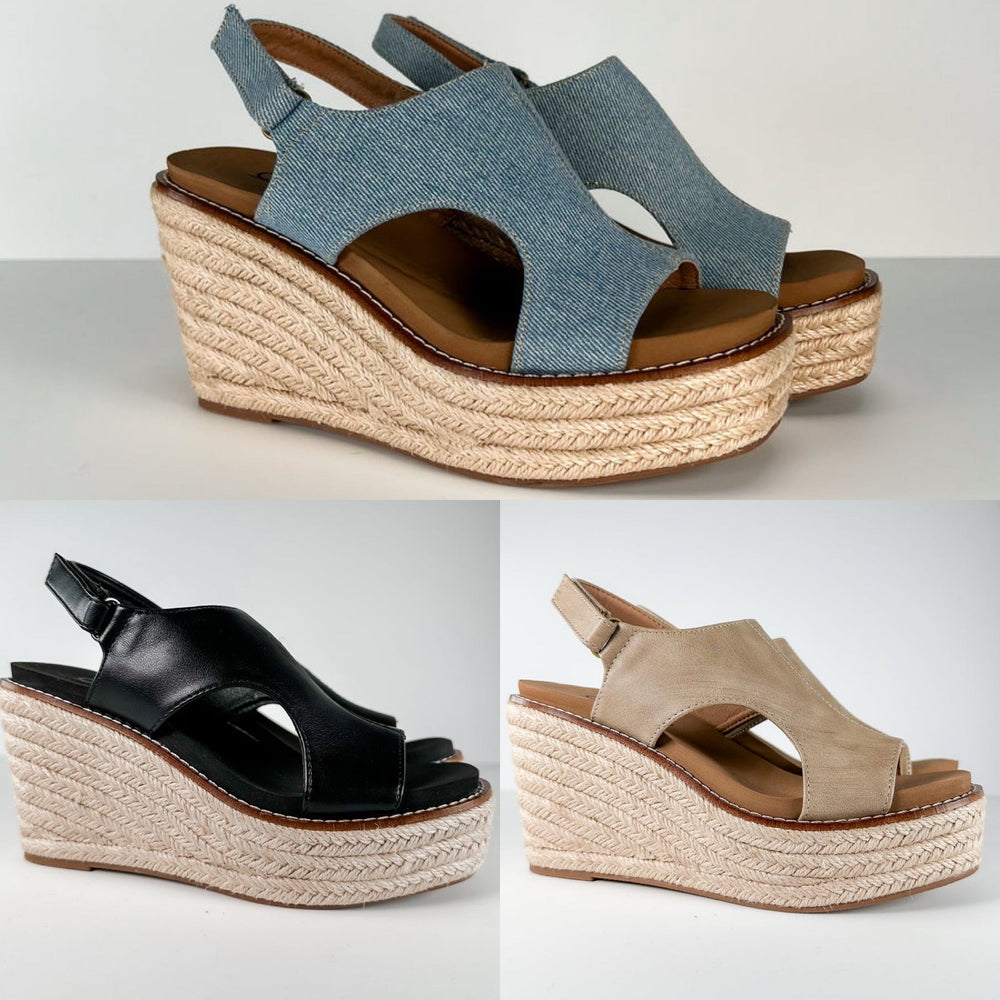 Corky Pivot Point Wedges - 3 colors! – Avery Mae Boutique